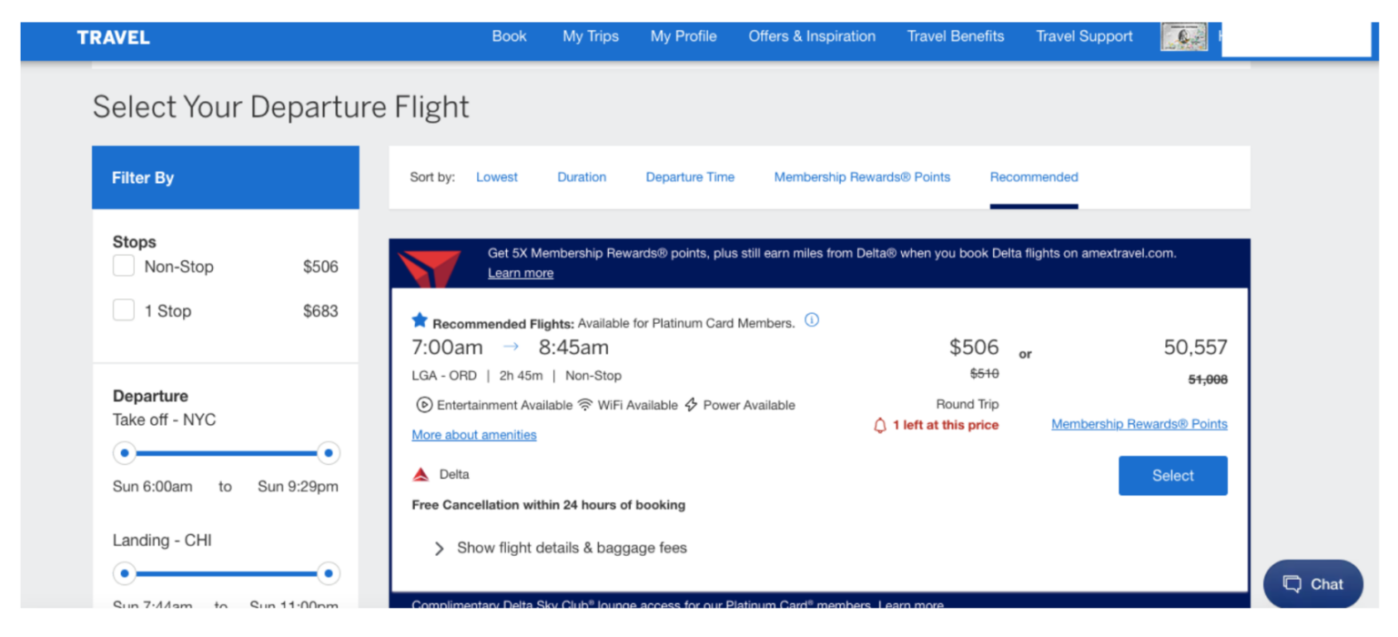 Guide to the American Express Travel portal - Cardratings.com